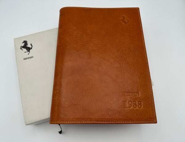 Ferrari Schedoni Leather Agenda 1988 - In Original Box